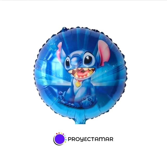 Globo Lilo y Stitch Circulo 18" - PROYECTAMAR