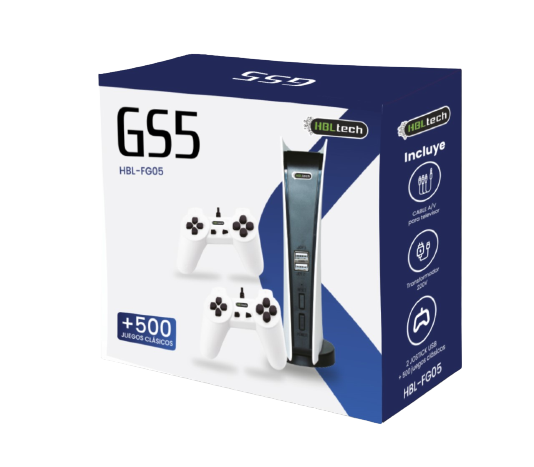 CONSOLA GS5 HBL-FG05 500 JUEGOS - Comprar en Hubelam