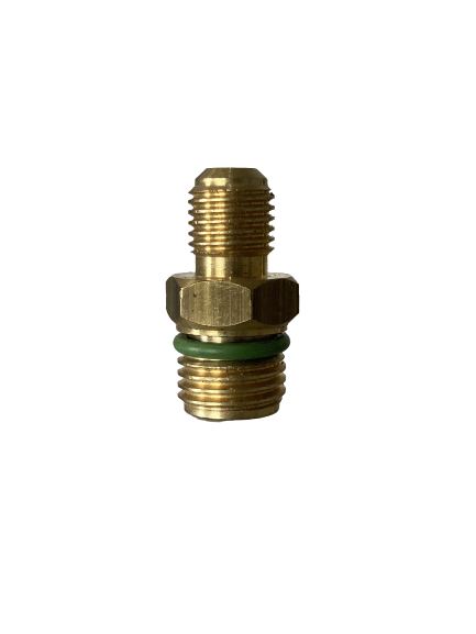 ADAPTADOR AD87 1/4 MACHO X 1/2 FEMEA COM VALVULA SHREIDER (26317)(2,1)