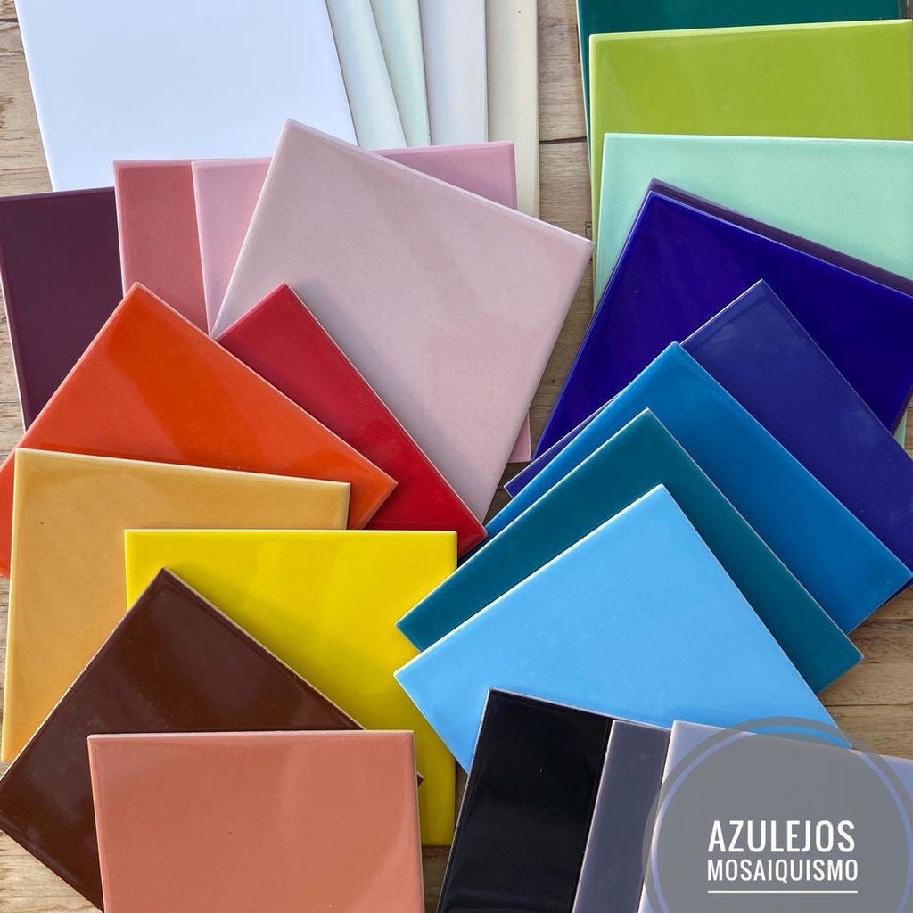 Azulejos Lisos de colores 15 x 15 cm