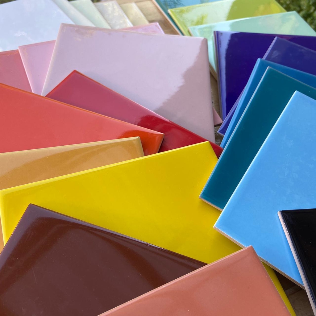 Azulejos Lisos de colores 15 x 15 cm