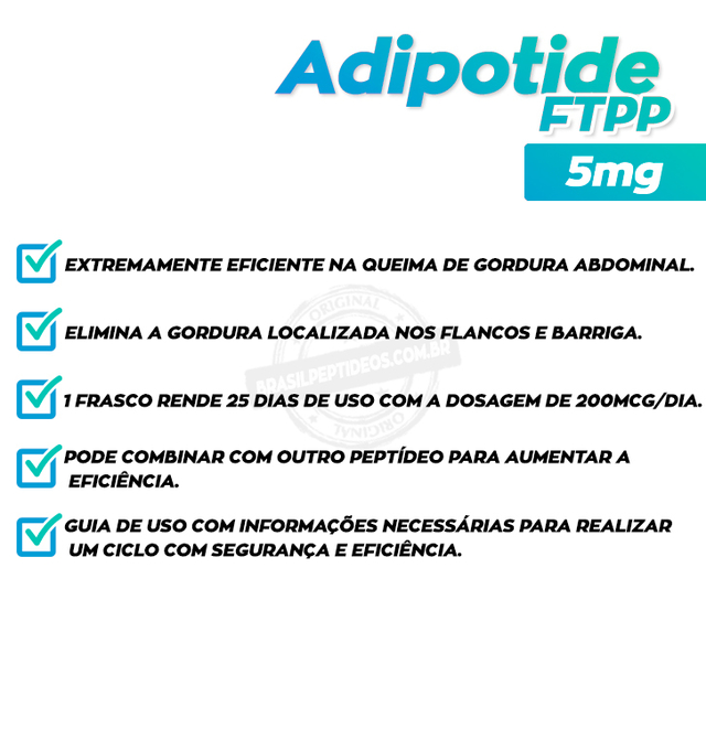 Adipotide FTPP 5mg + Diluente