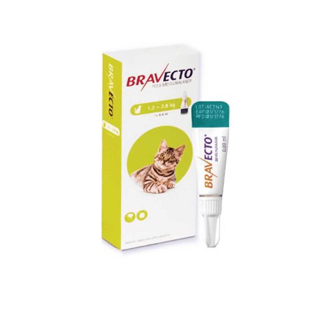 PIPETA BRAVECTO SPOT ON GATO - Timoteo Pet Shop
