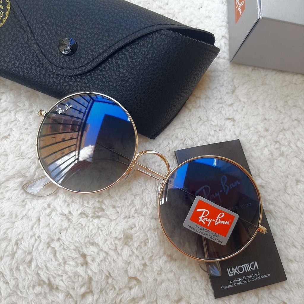 Oculos de Sol Ray-Ban RB3592 Round Ja-Jo de Cristal