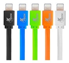 Cable Usb iPhone Lightning Plano Xtech 1m iPad Colores