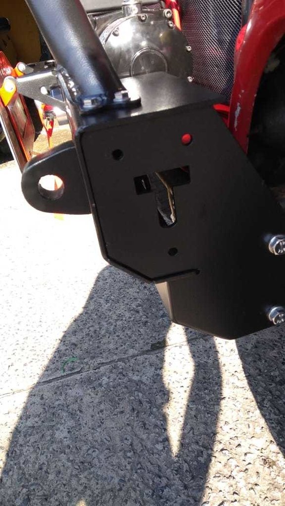 Para-choque dianteiro Troller Mod Transformer 01/14