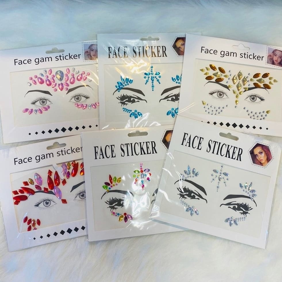 Stickers Face Gem - Comprar en Cotyup
