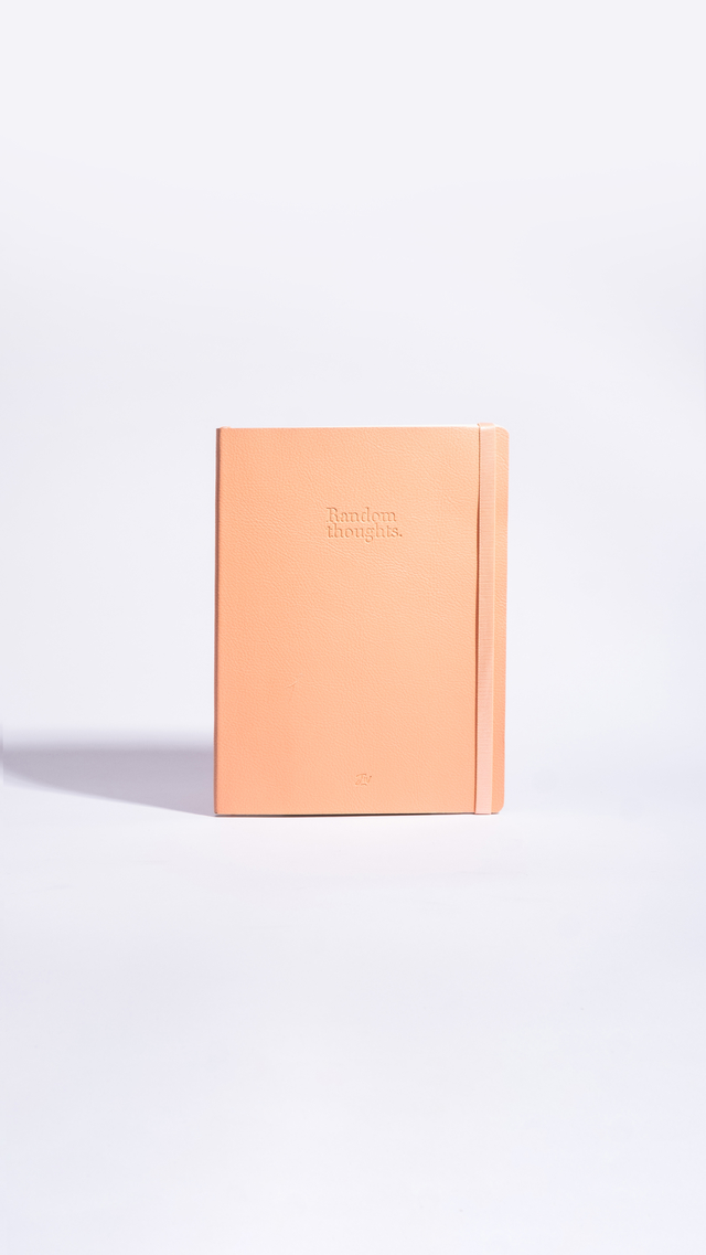Cuaderno Fw rayado 19x25 Notebook - salmon - Woopy