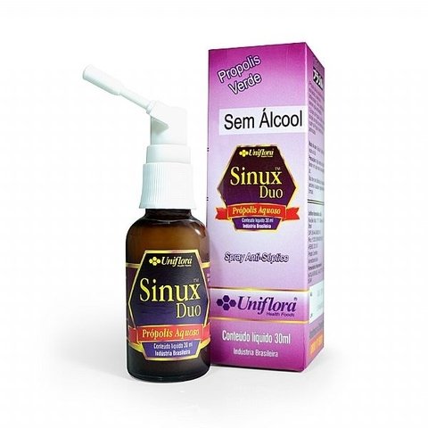 Sinux Duo Spray Nasal Antisséptico 30ml Uniflora