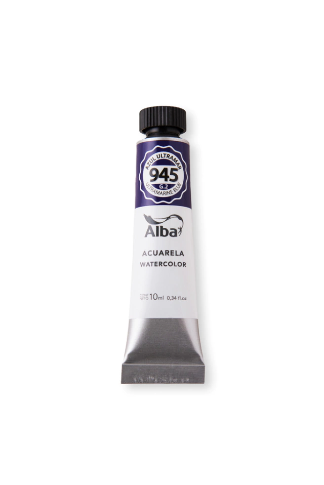 945 Azul Ultramar G2 - Acuarela Profesional Alba x 10ml