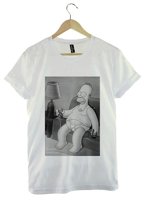 Remera Homero Simpsons - Comprar en Doble Nelson