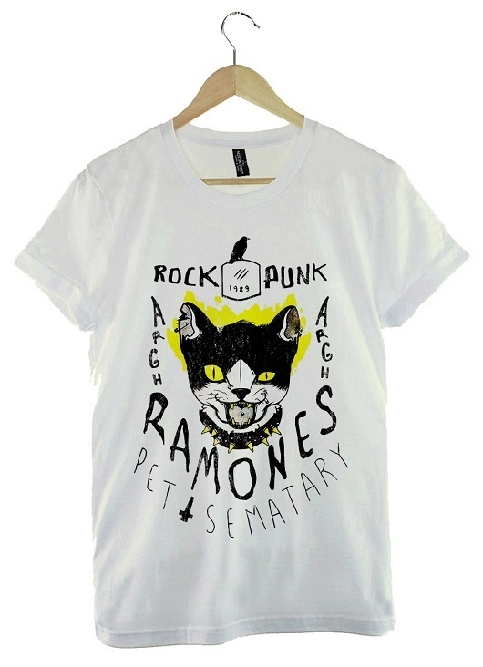 Remera Ramones - Pet Sematary - Comprar en Doble Nelson