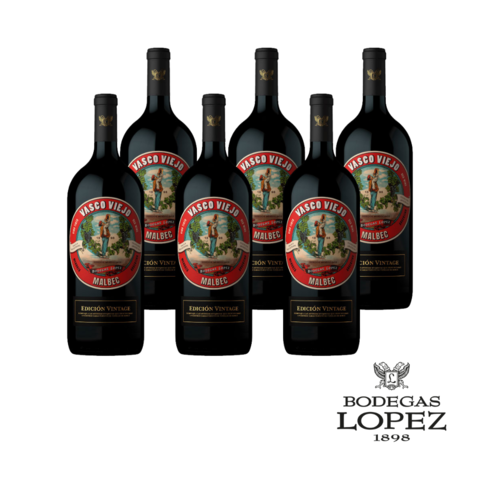 López Malbec- caja 6 unidades - Comprar en Los Andes