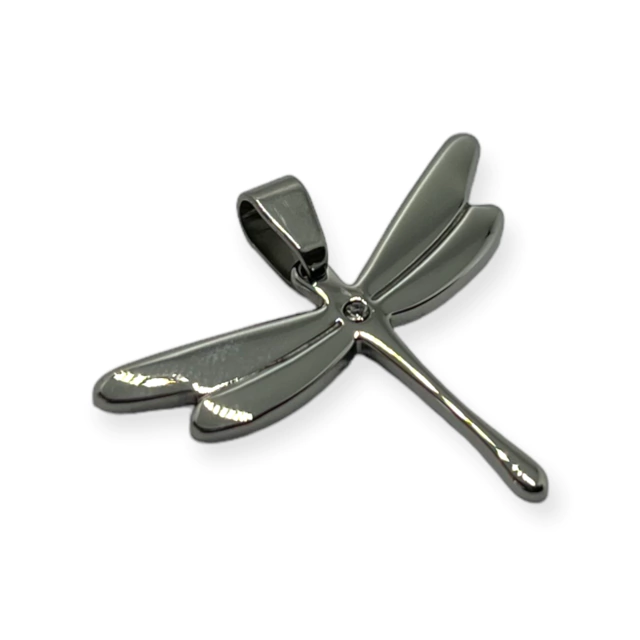 5361 Dije Libélula con Cubic Acero Quirúrgico