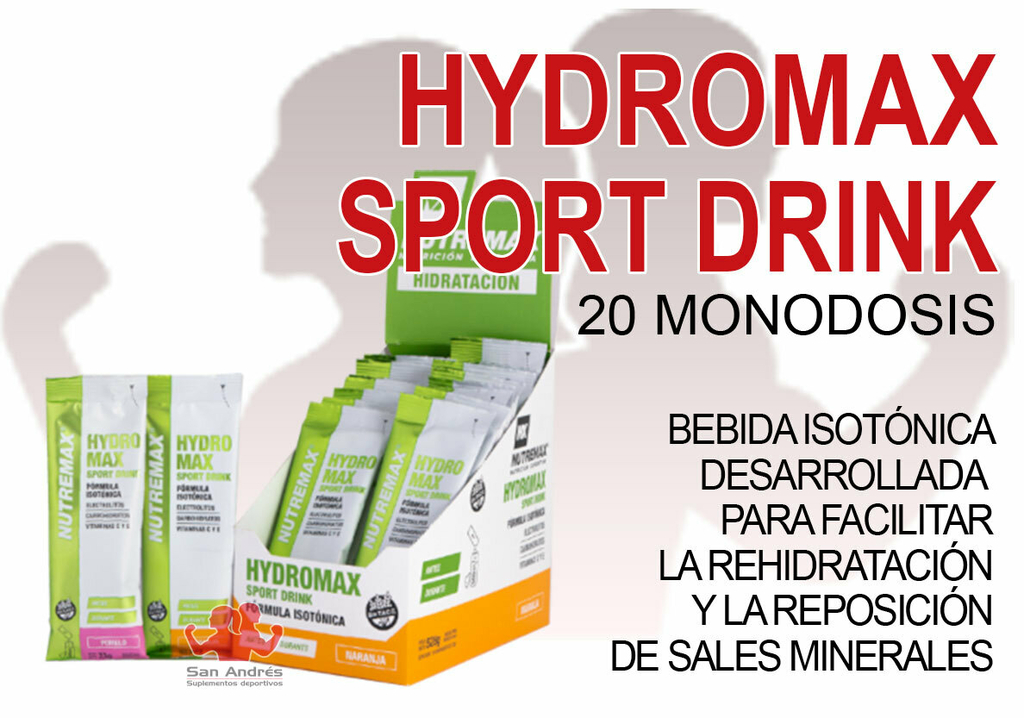 HYDROMAX SPORT DRINK (20 monodosis) - NUTREMAX