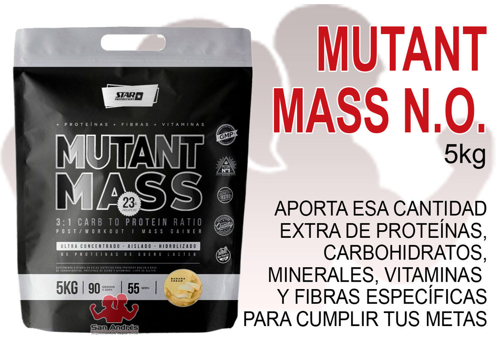 MUTANT MASS N.O. (5 kg) - Star Nutrition