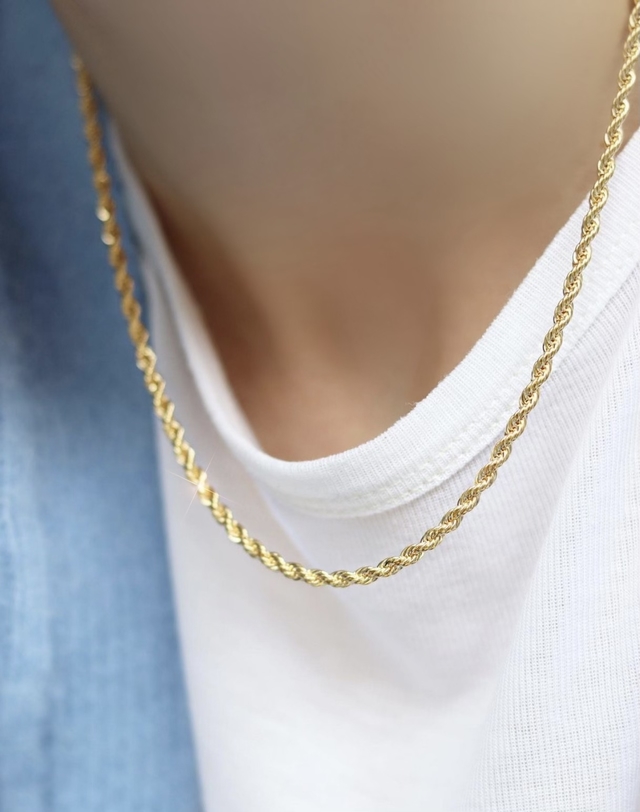 Cadena gold Twisted - Comprar en Estate Atenta