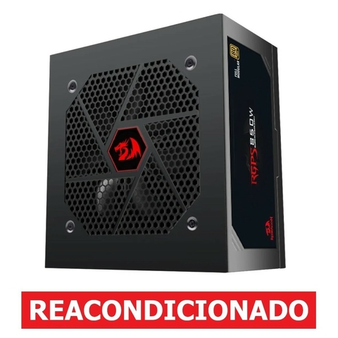 Fuente Atx Gamer Redragon Rpgs Gc-ps002 600w 80 Plus Bronce - Reacondicionado