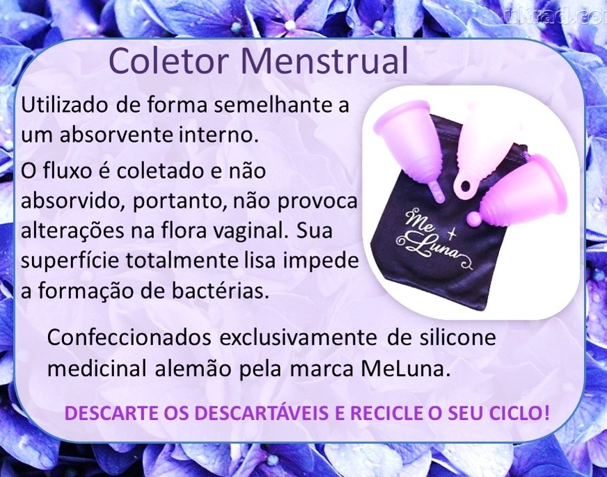 COLETOR MENSTRUAL MELUNA SHORTY PARA COLO DE ÚTERO BAIXO