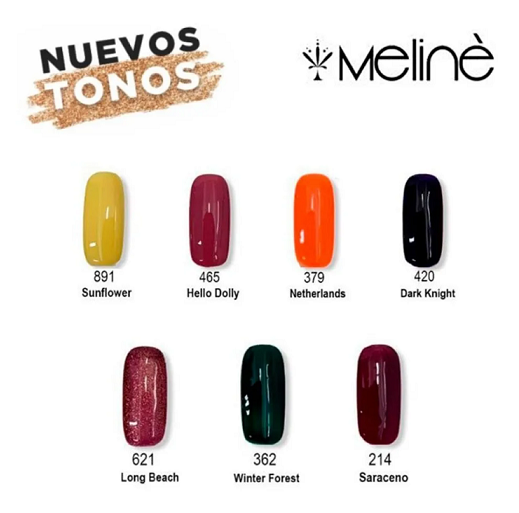 Esmalte Semipermanente - MELINE - SANTA FE MANICURAS