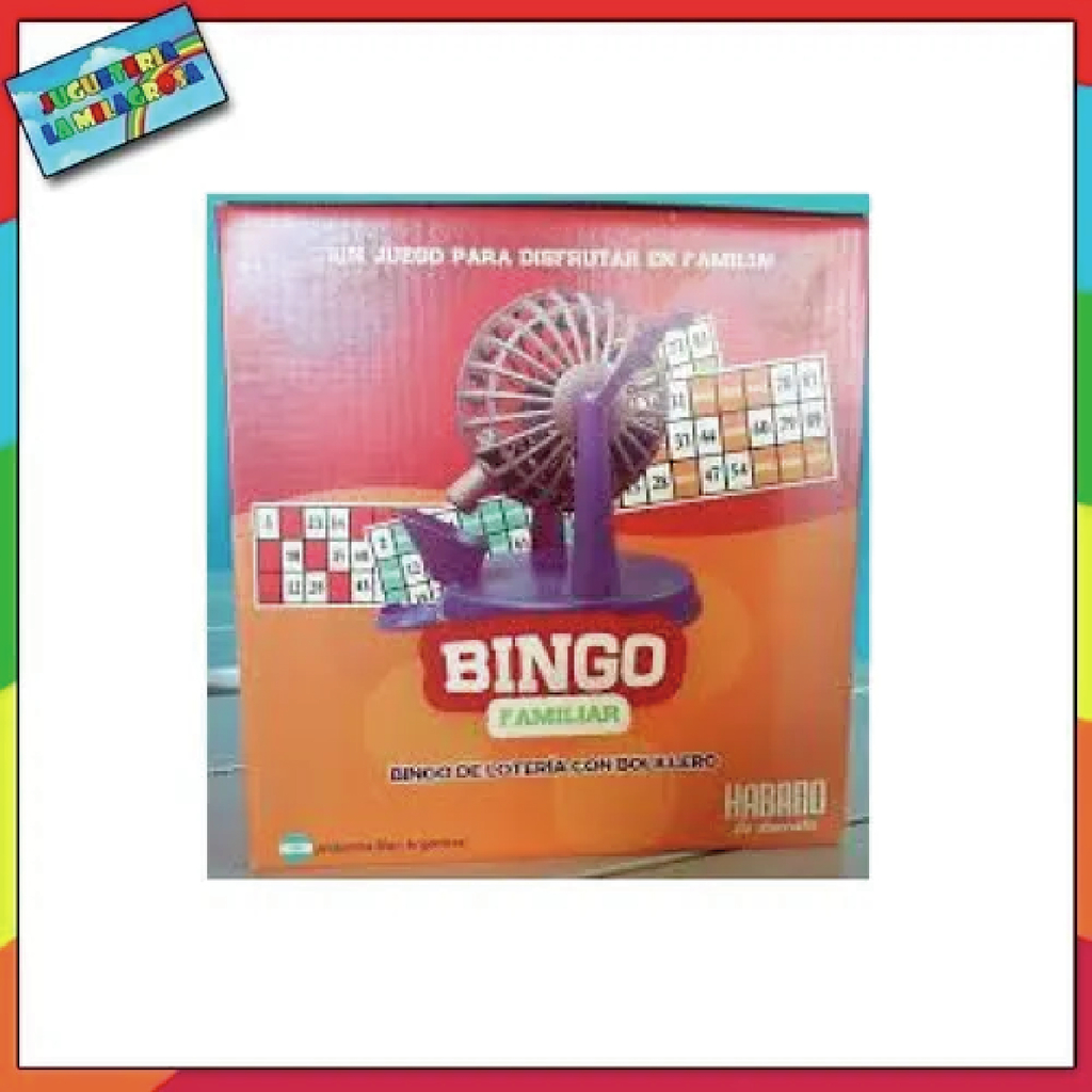 Bingo con bolillero Habano 1003