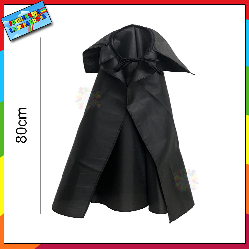 Capa con Cuello Negro Candela - Jugueteria La Milagrosa