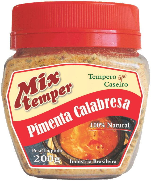 Tempero Pimenta Calabresa / Tempero do Chef Tradicional com pimenta 200 ...