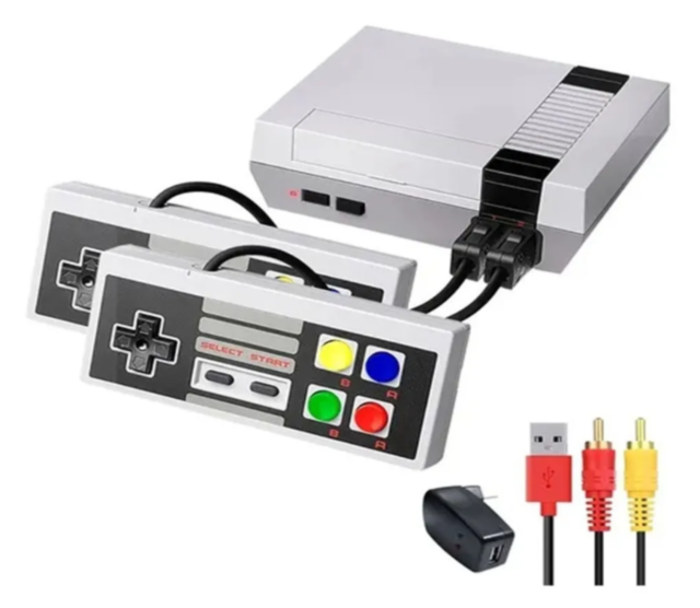 Consola Tipo NES Retro - 602 Juegos