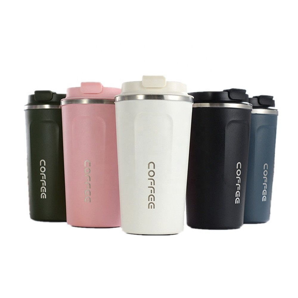 Vaso Térmico Coffee Mugs Acero Inoxidable 510 ml con Tapa