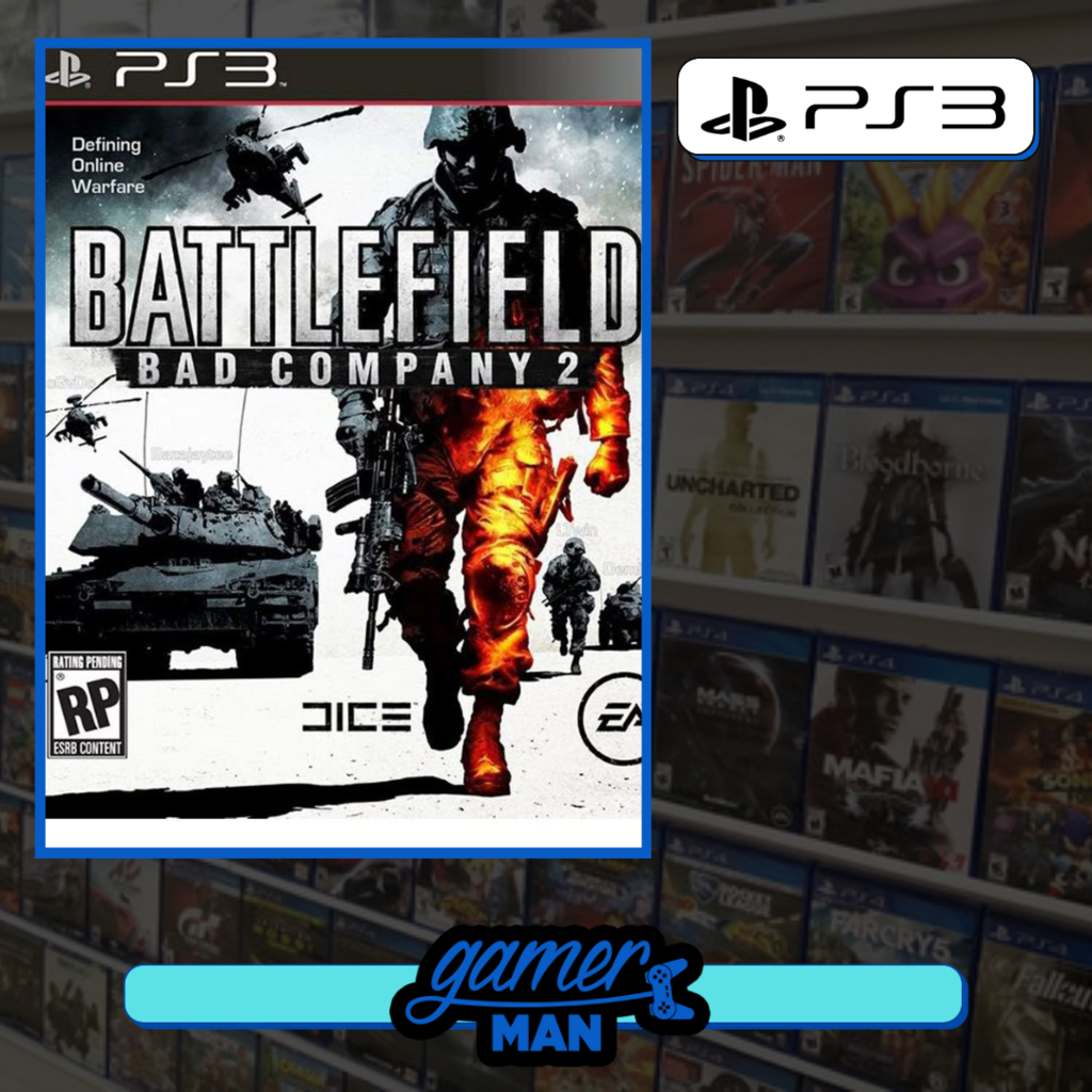 Battlefield Bad Company Ps3 FISICO - Gamer Man