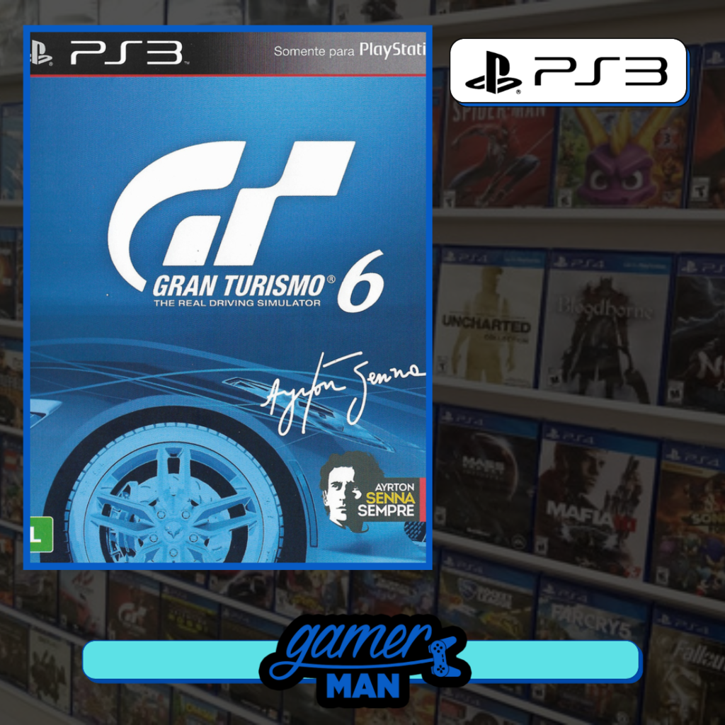 Gran Turismo 6 Ayrton Senna Ps3 FISICO - Gamer Man