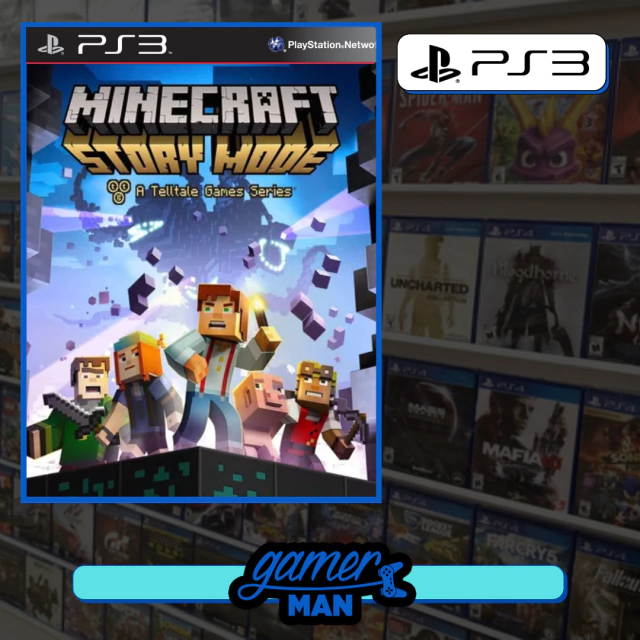 MINECRAFT STORY MODE Ps3 FISICO - Comprar en Gamer Man