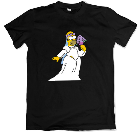 Homero Vestido de Novia - Remera