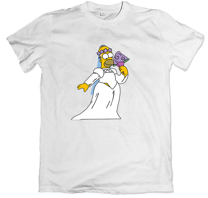 Homero Vestido de Novia - Remera