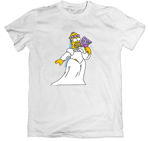 Homero Vestido de Novia - Remera
