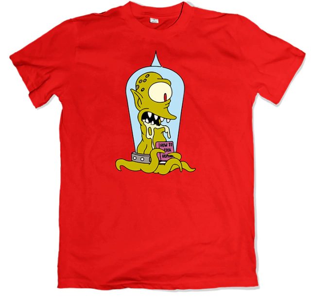 Kodos Cook Humans - Remera