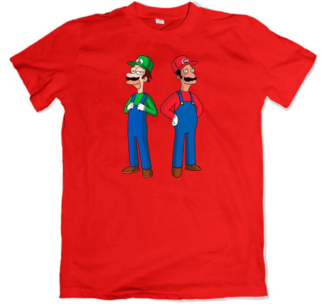 Carl Mario, Lenny Luigi - Remera
