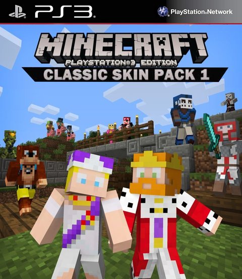 Expansión Minecraft Classic Skin Pack 1 Ps3 Digital