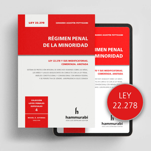 Ley 22.278 - Pettigiani - Régimen penal de la minoridad