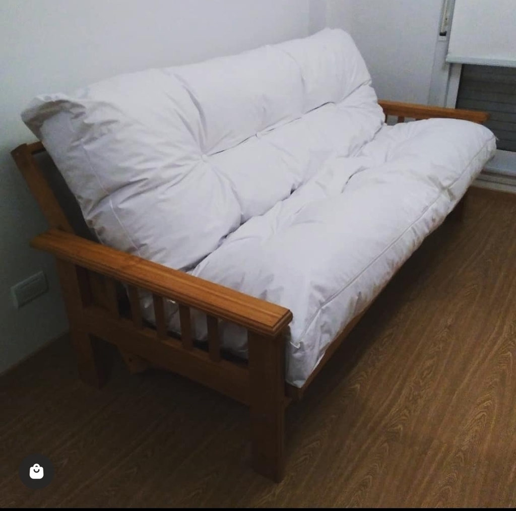 Futon cama de 3 cuerpos Guatambu Lustrado