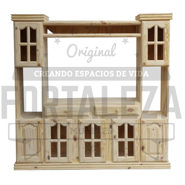 Modular Rack Tv de 180 cm con Puertas