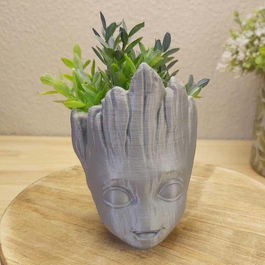 Molde em Silicone para Vaso Groot Sorrindo G Ref 635