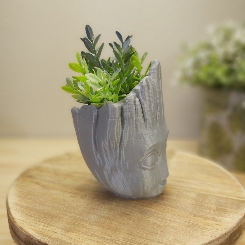 Molde em Silicone para Vaso Groot Sorrindo G Ref 635