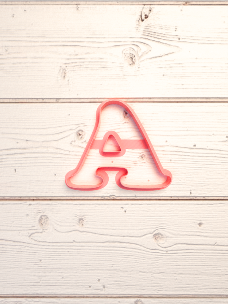 Letra A Clásica Mayúscula