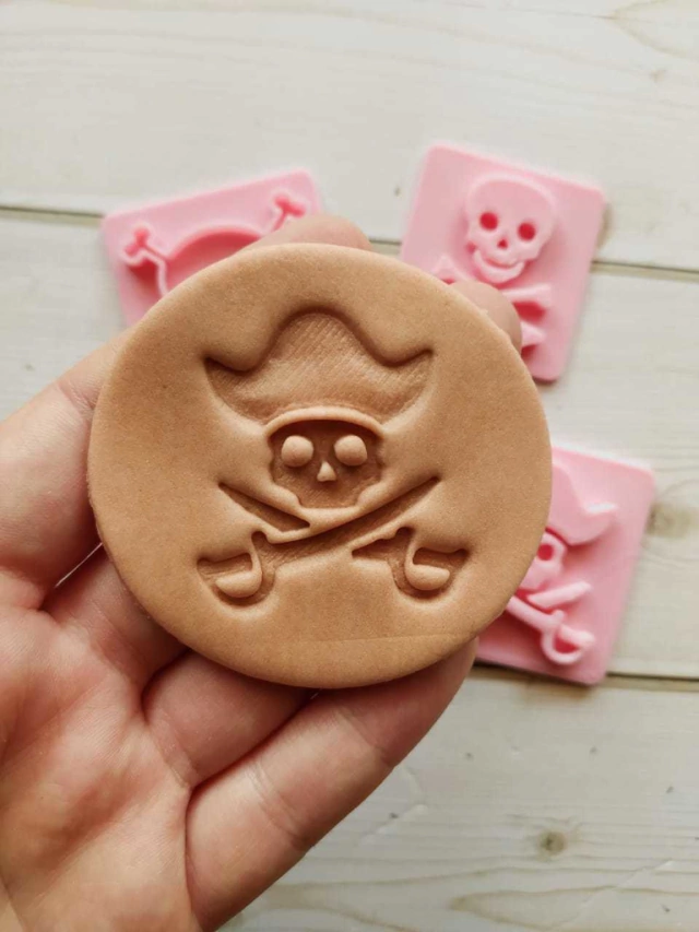 Set Sellitos Pirata - DeliPrint - Cortantes y Stencils