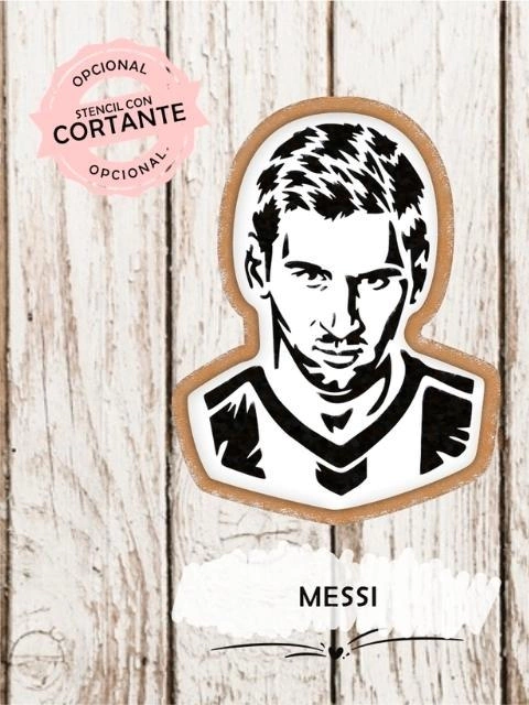 Stencil Messi PYO - DeliPrint - Cortantes y Stencils