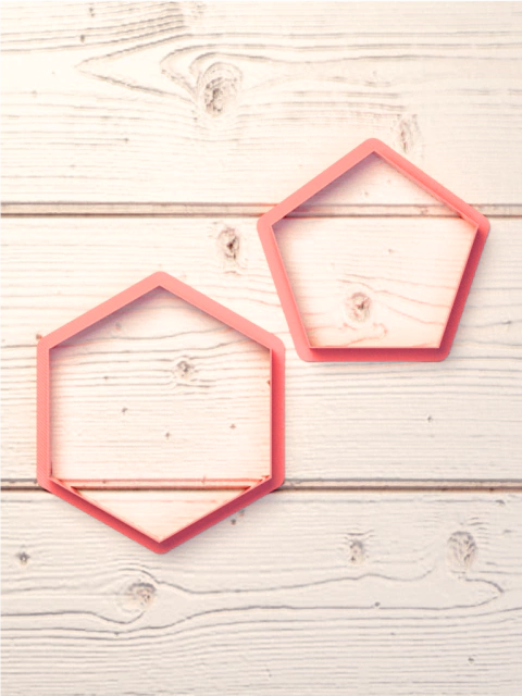 Set Hexagono y Pentagono