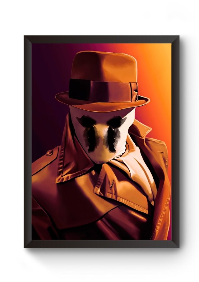 Quadro Arte Rorschach WatchMan Poster - Fanarte