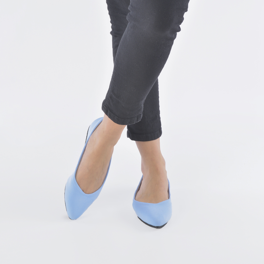 WAPS | Zapatos Cómodos para Mujer Color Celeste