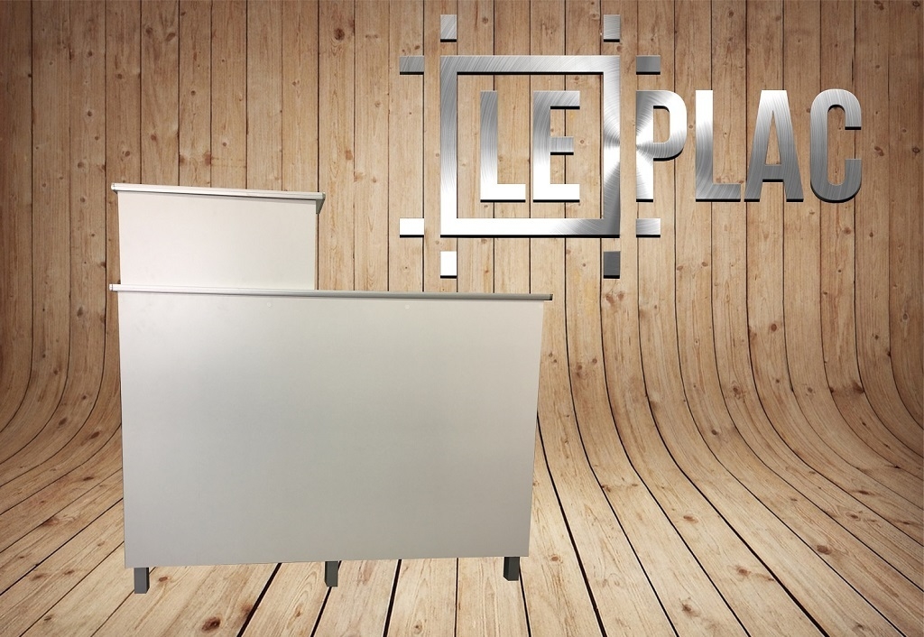 Mostrador Mueble Comercial Caja 1 50 Mts Blanco